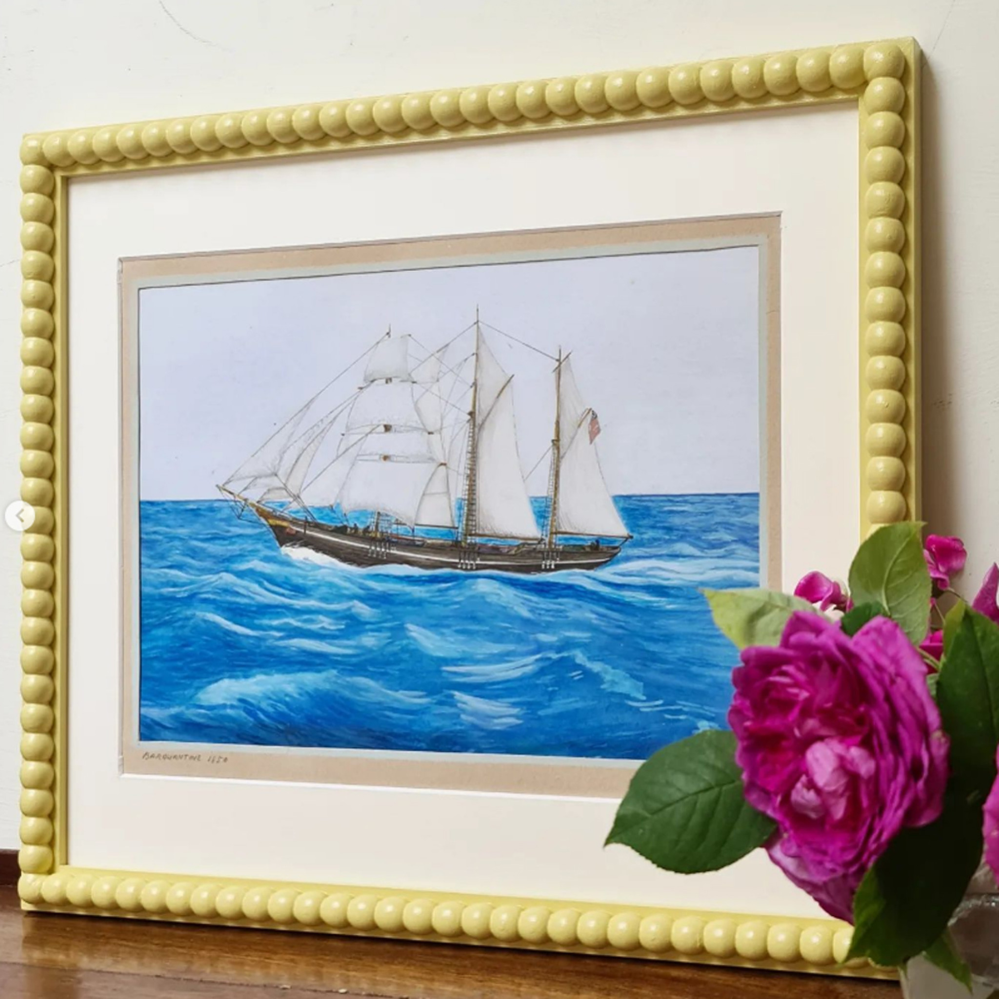 Bobbin frame | Hand Painted Frames